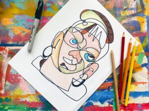 How to Explore the Magic of Blind Contour Drawing - The Art of Education