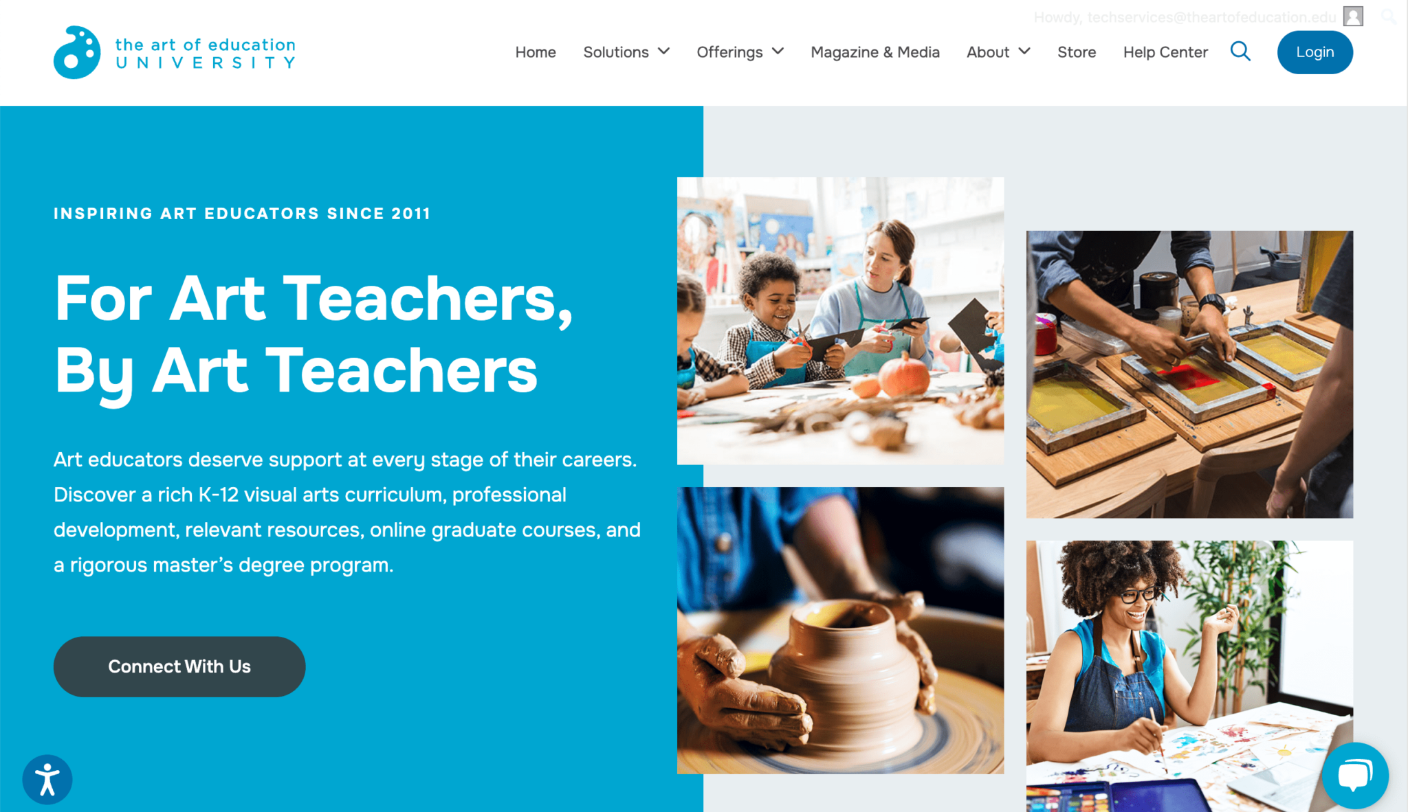 The Art of Education University Announces System Update, New Website ...