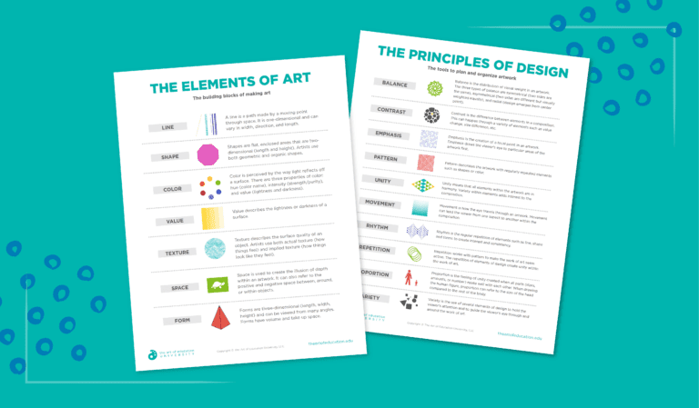 7 Engaging Ways to Teach the Elements and Principles of Art and 3 Fun ...