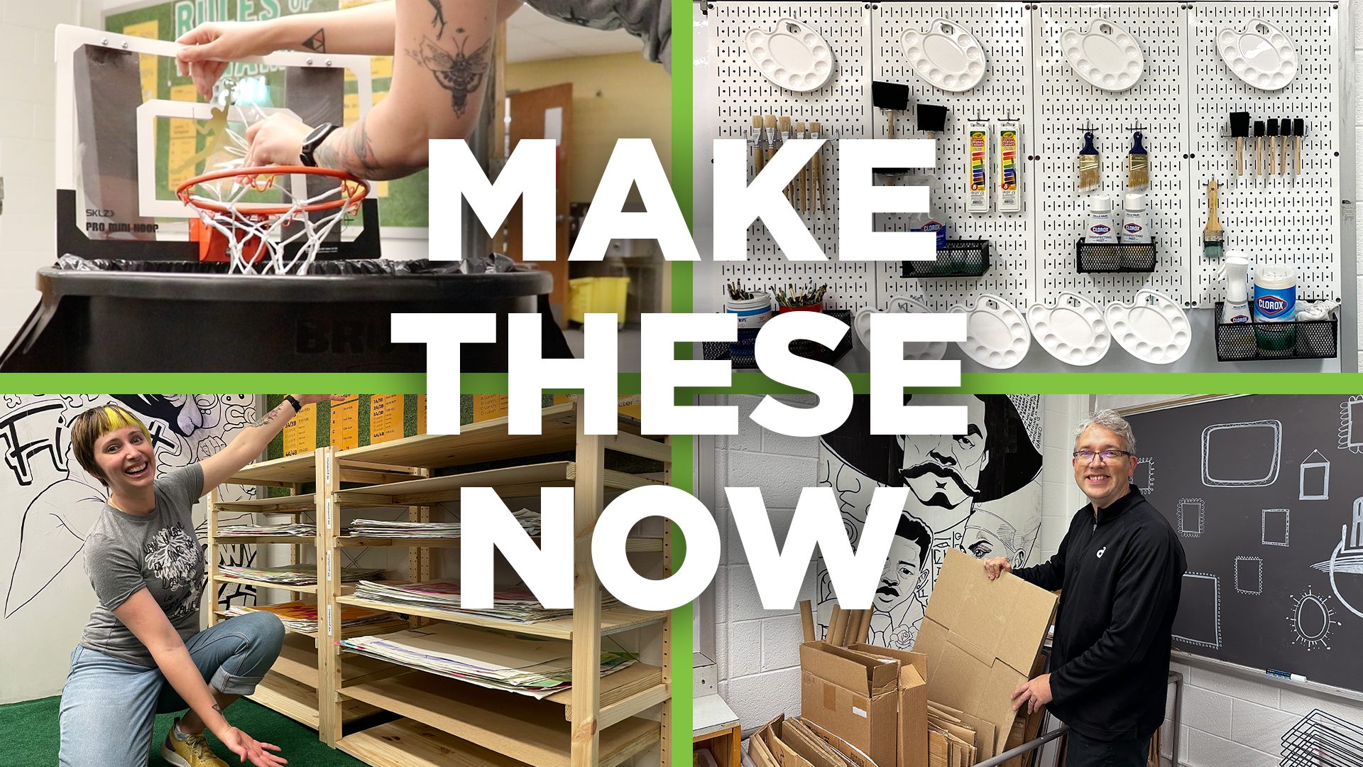 8 Unconventional Art Room Organizers - The Art of Education University