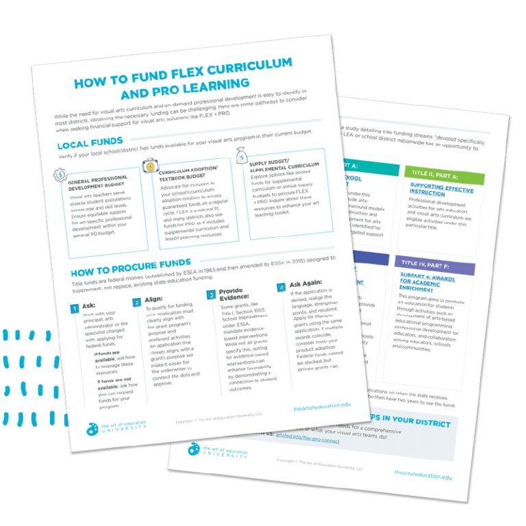 Funding Resource - The Art of Education University