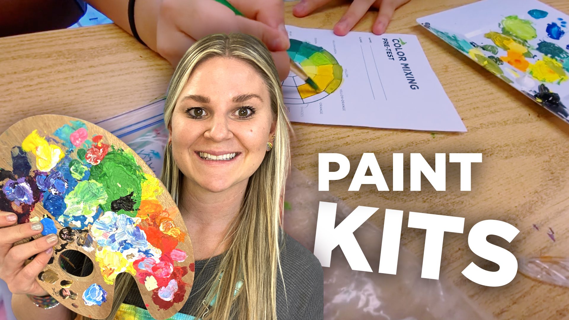 Easy Acrylic Paint Storage Idea for Middle School Art & Color Theory ...