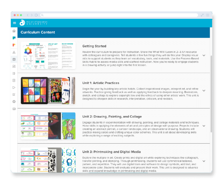 FLEX Curricula - The Art of Education