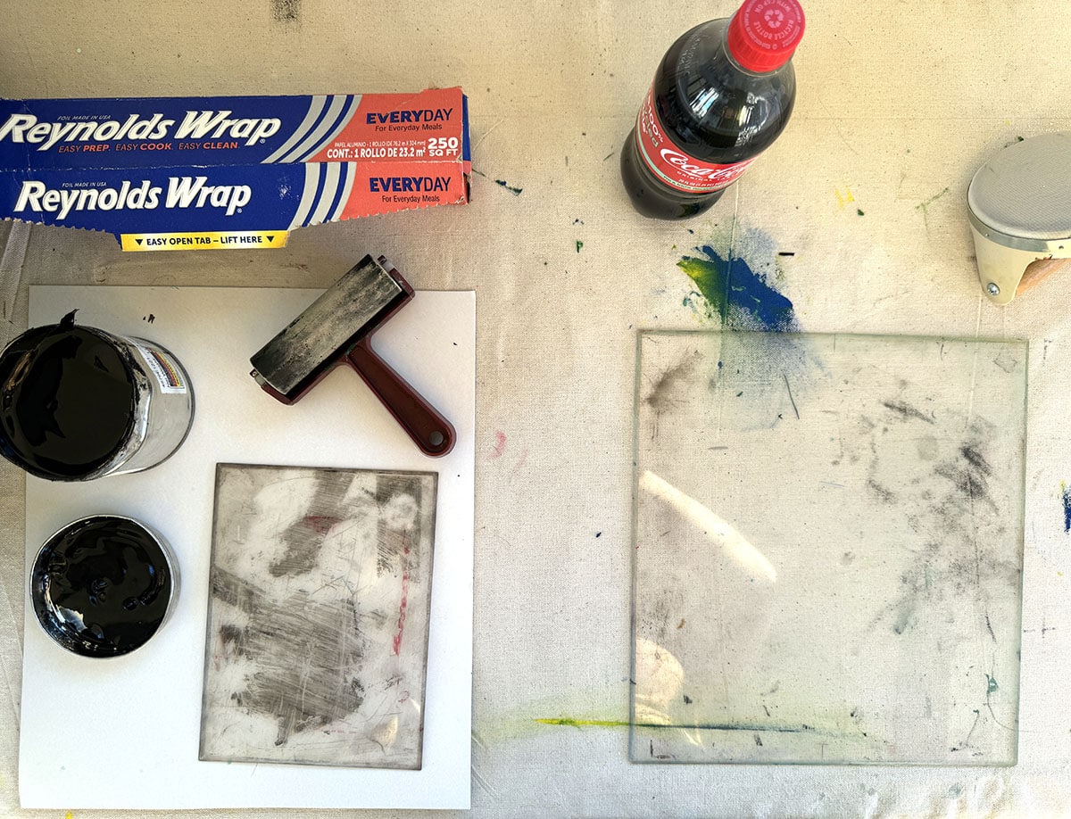 An Unexpected Way to Use Tin Foil in the Art Room for Lithography ...