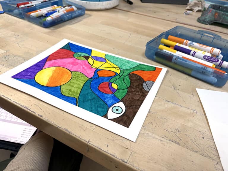 Save These One-Day Marker Ideas for Stress and Mess-Free Art Classes ...