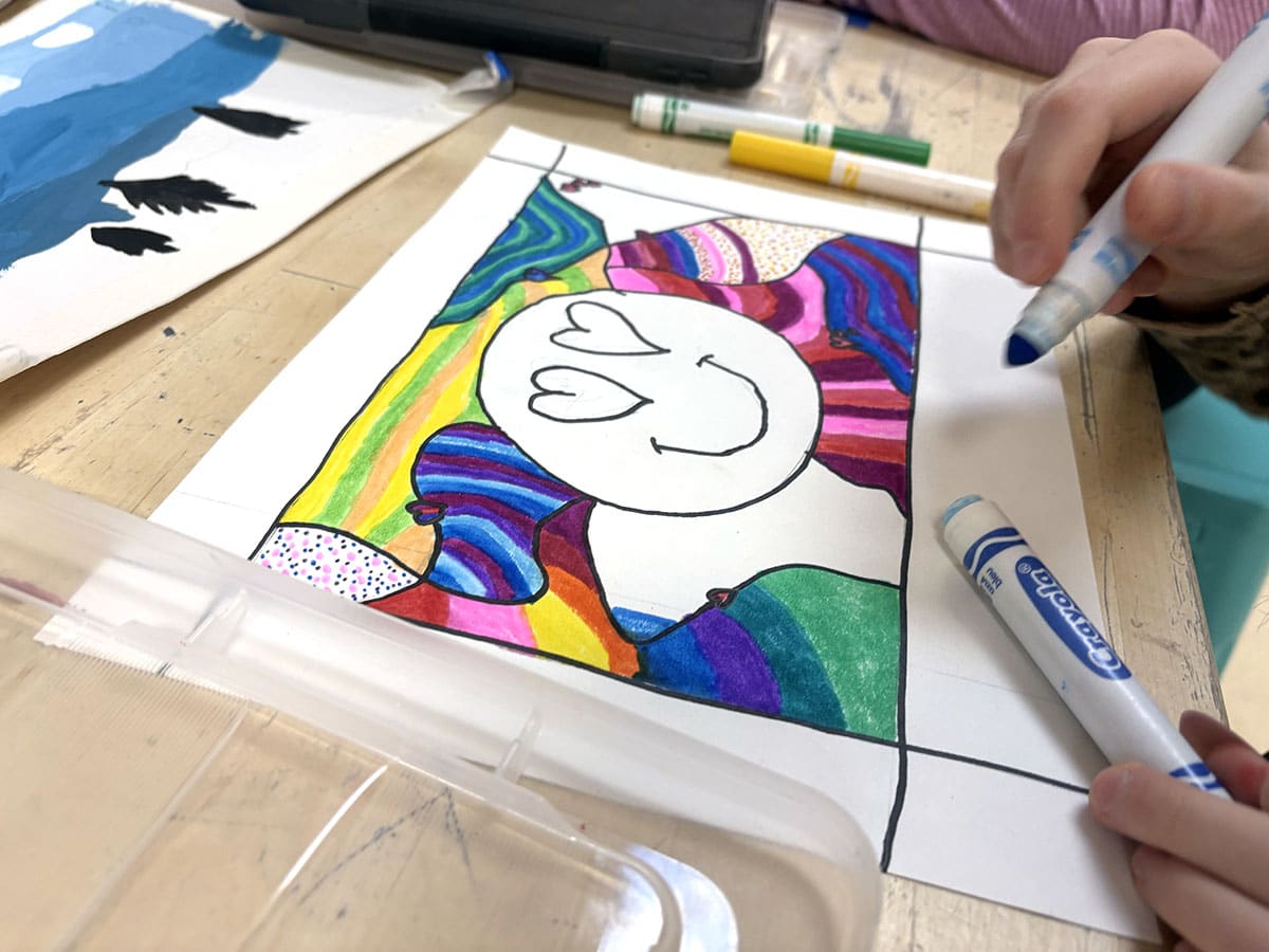Save These One-Day Marker Ideas for Stress and Mess-Free Art Classes ...