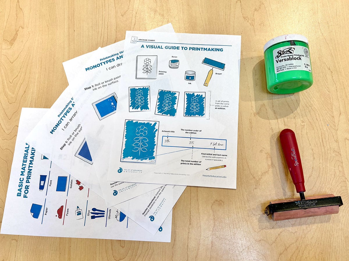 3 One-Day Printmaking Ideas to Bring Energy to Your Art Room - The Art ...