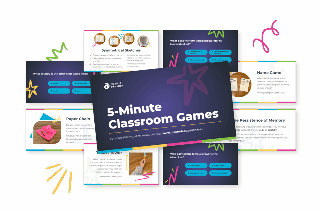 Summer 2025 NOW Digital Swag - The Art of Education