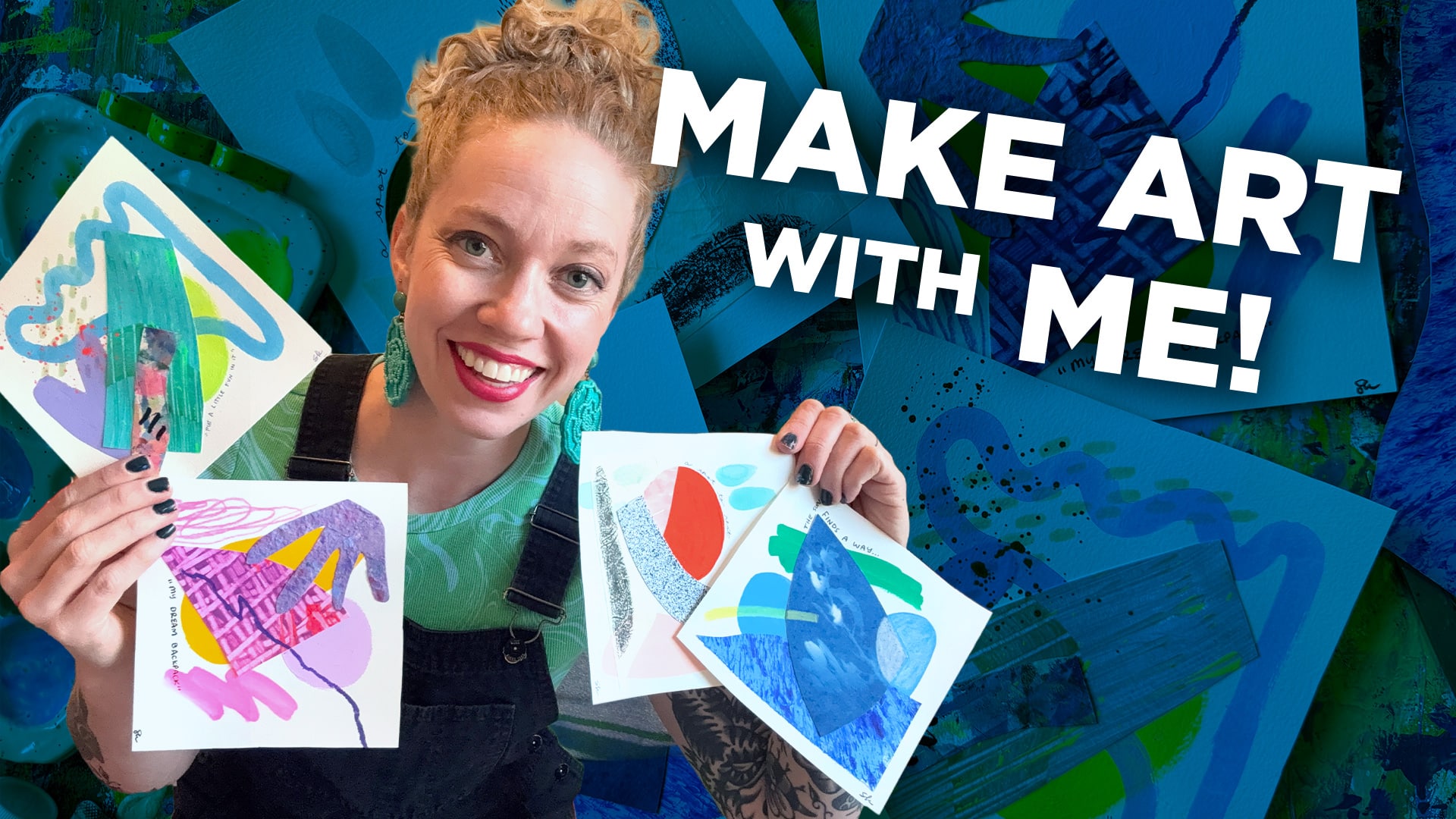 How to Make Fun Abstract Collages + Tips to Teach Abstraction - The Art ...